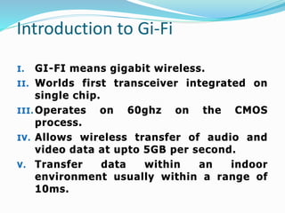 Gi-fi Technology | PPTX
