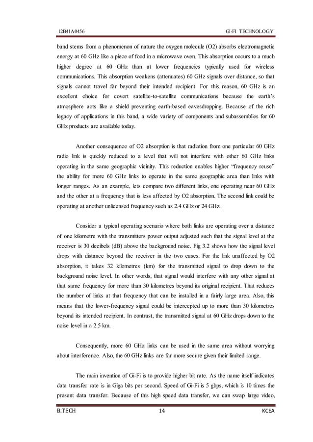 Gifi technology full seminar report | DOCX | Computer Networking | Computing