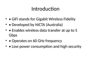 GiFi_Technology_Presentation.pptx.....mmmmm | PPT