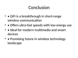 GiFi_Technology_Presentation.pptx.....mmmmm | PPT
