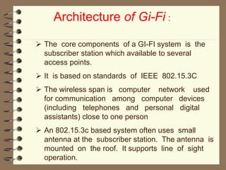 Gifi wireless Technology | PPTX