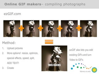 How to make Animated GIFs with and without Photoshop | PPTX