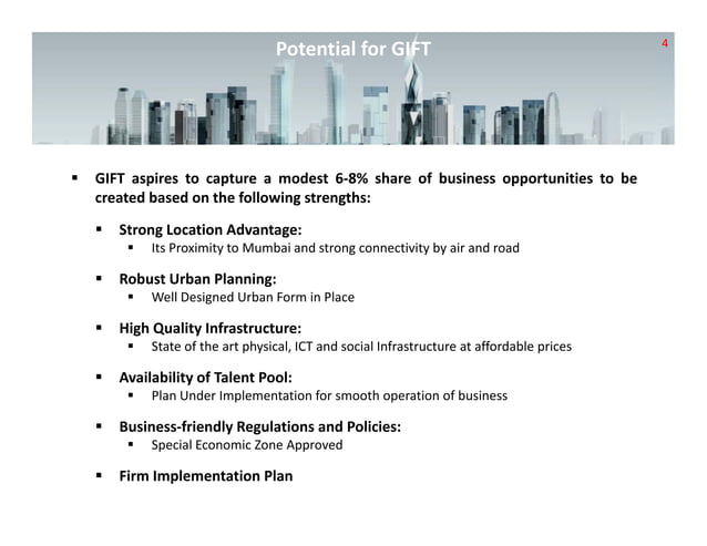 GIFT City | PDF | Telecommunications Industry | Industries