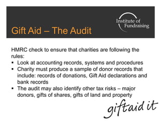 Gift aid | PDF