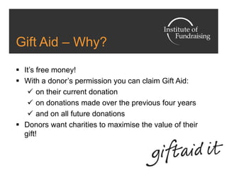 Gift aid | PDF