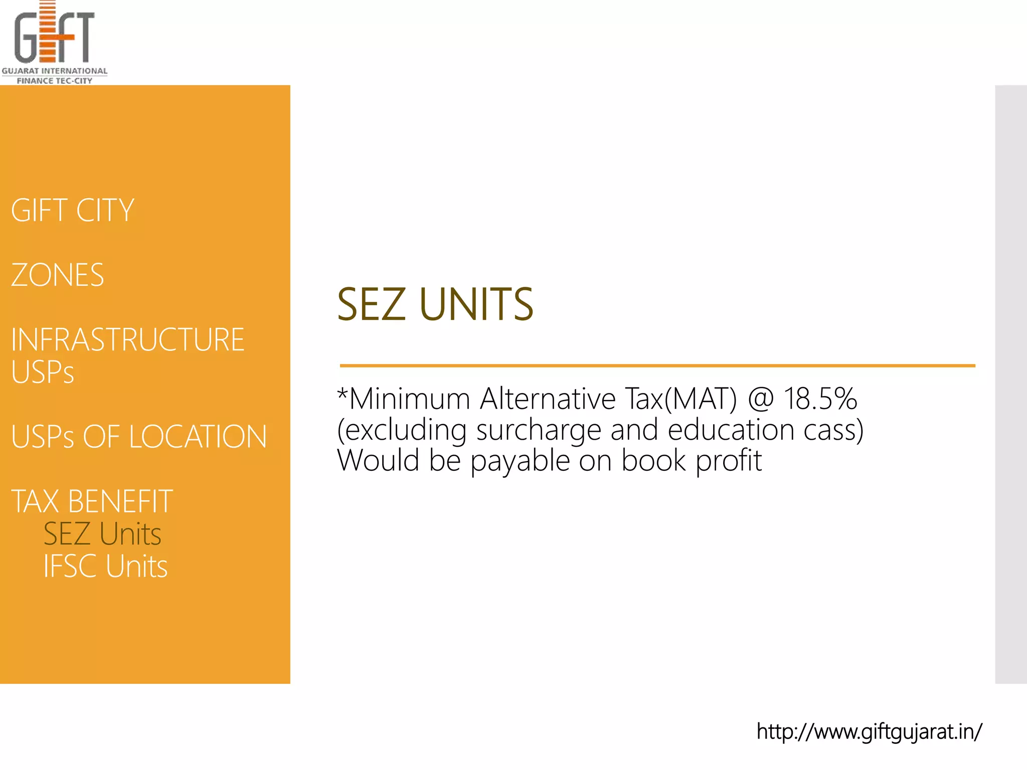 Gift city Presentation | PPTX