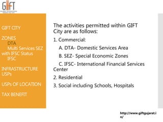 Gift city Presentation | PPTX