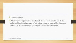 An Introduction to Gift Deed by Shraddha Pandit | PPTX