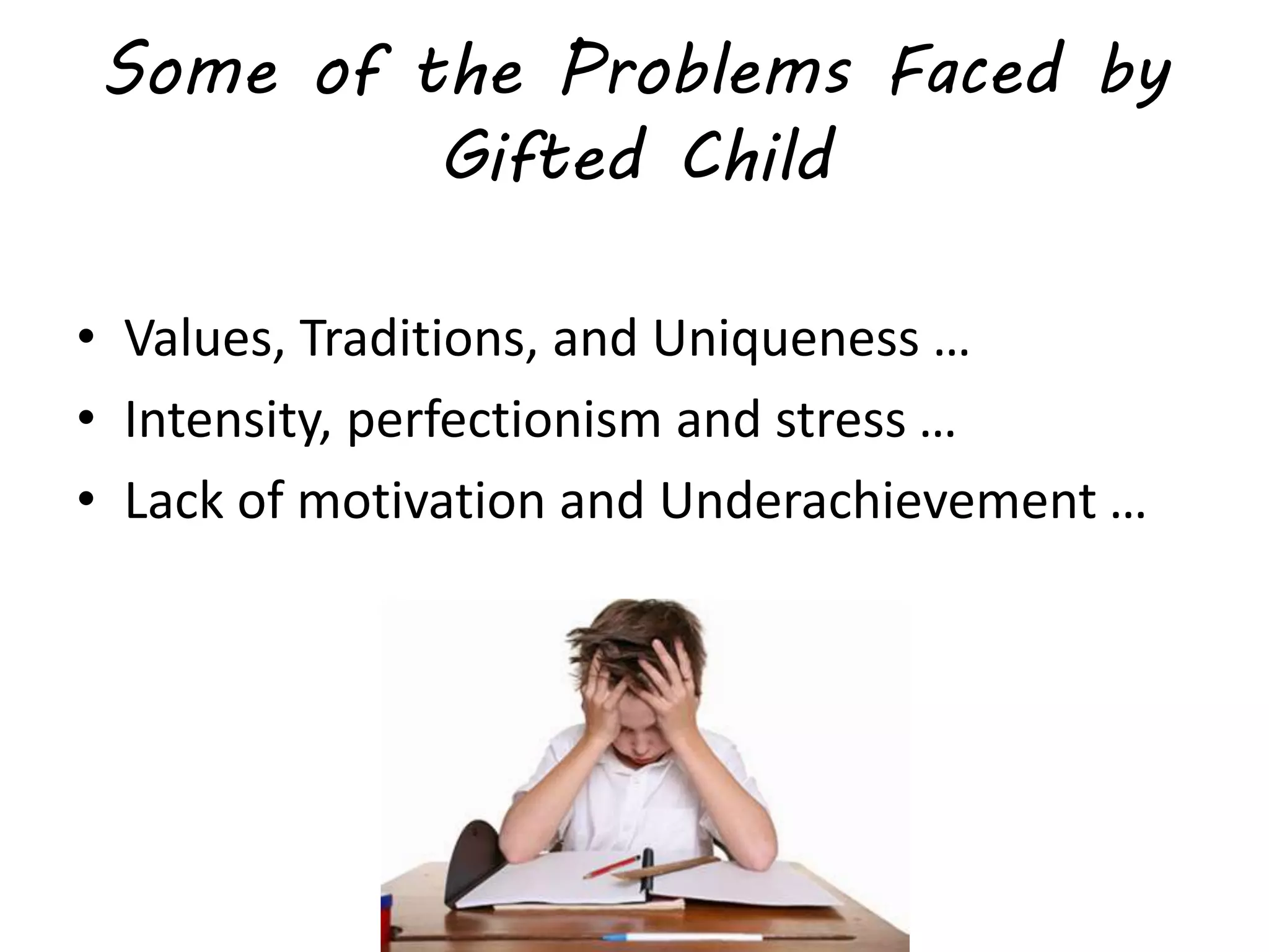 Gifted children | PPTX