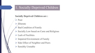 Gifted and Disadvantage Children | PPTX