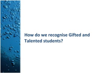 Gifted and talented | PPT