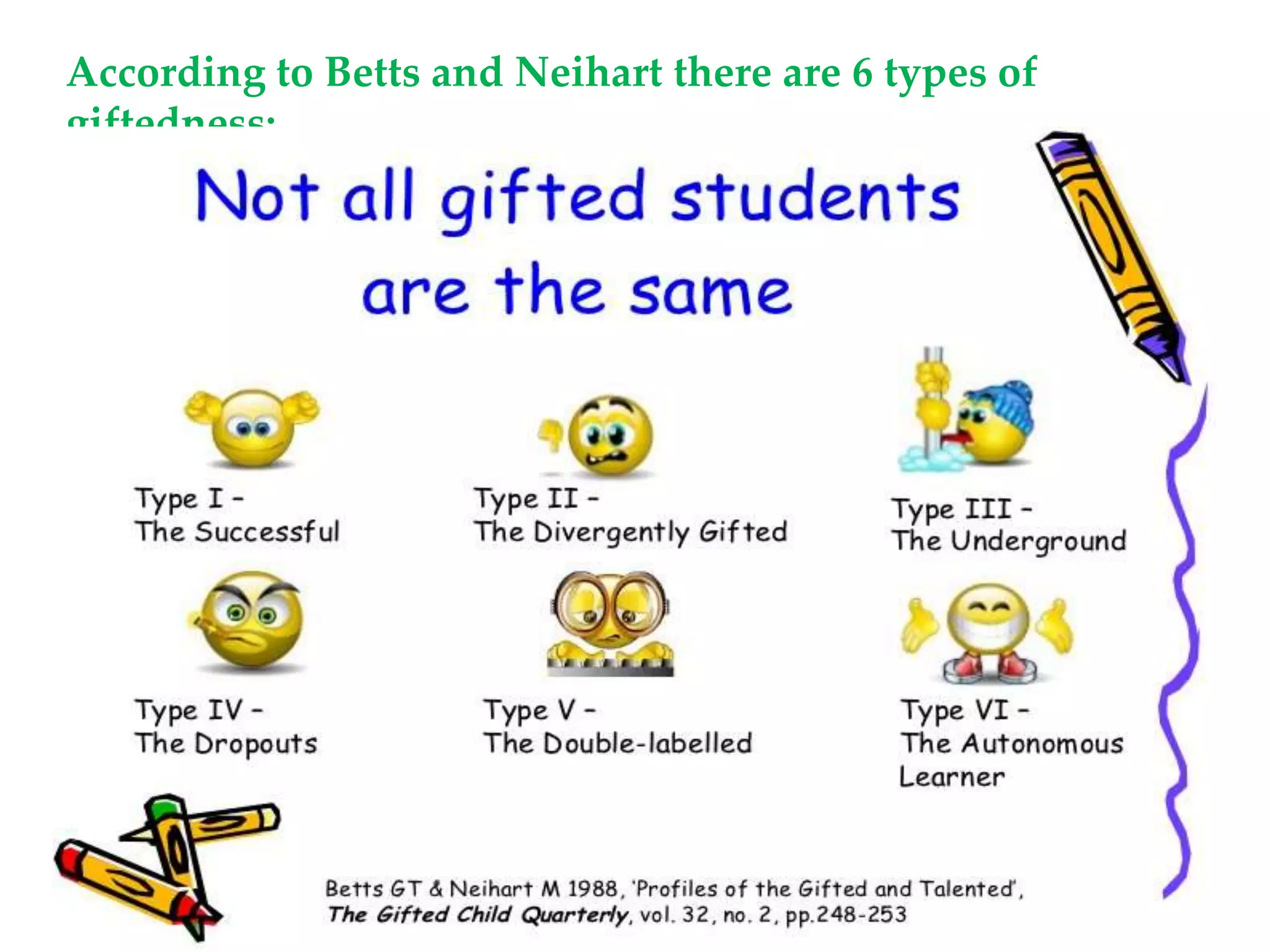 Gifted and Talented Children | PPTX