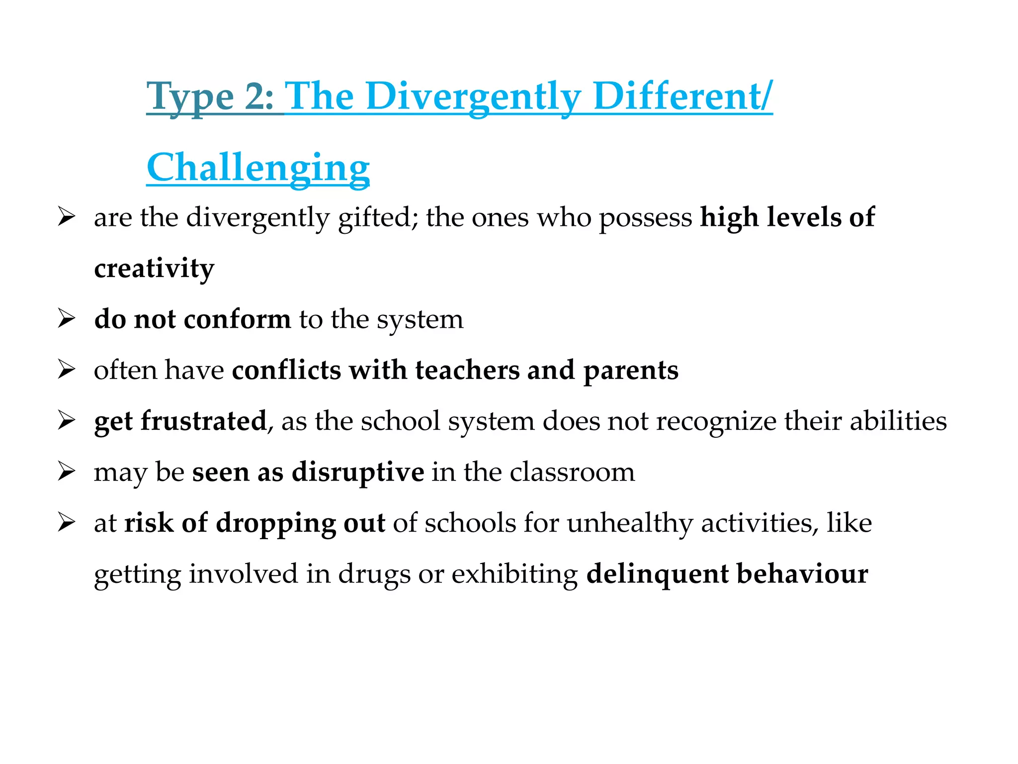 Gifted and Talented Children | PPTX