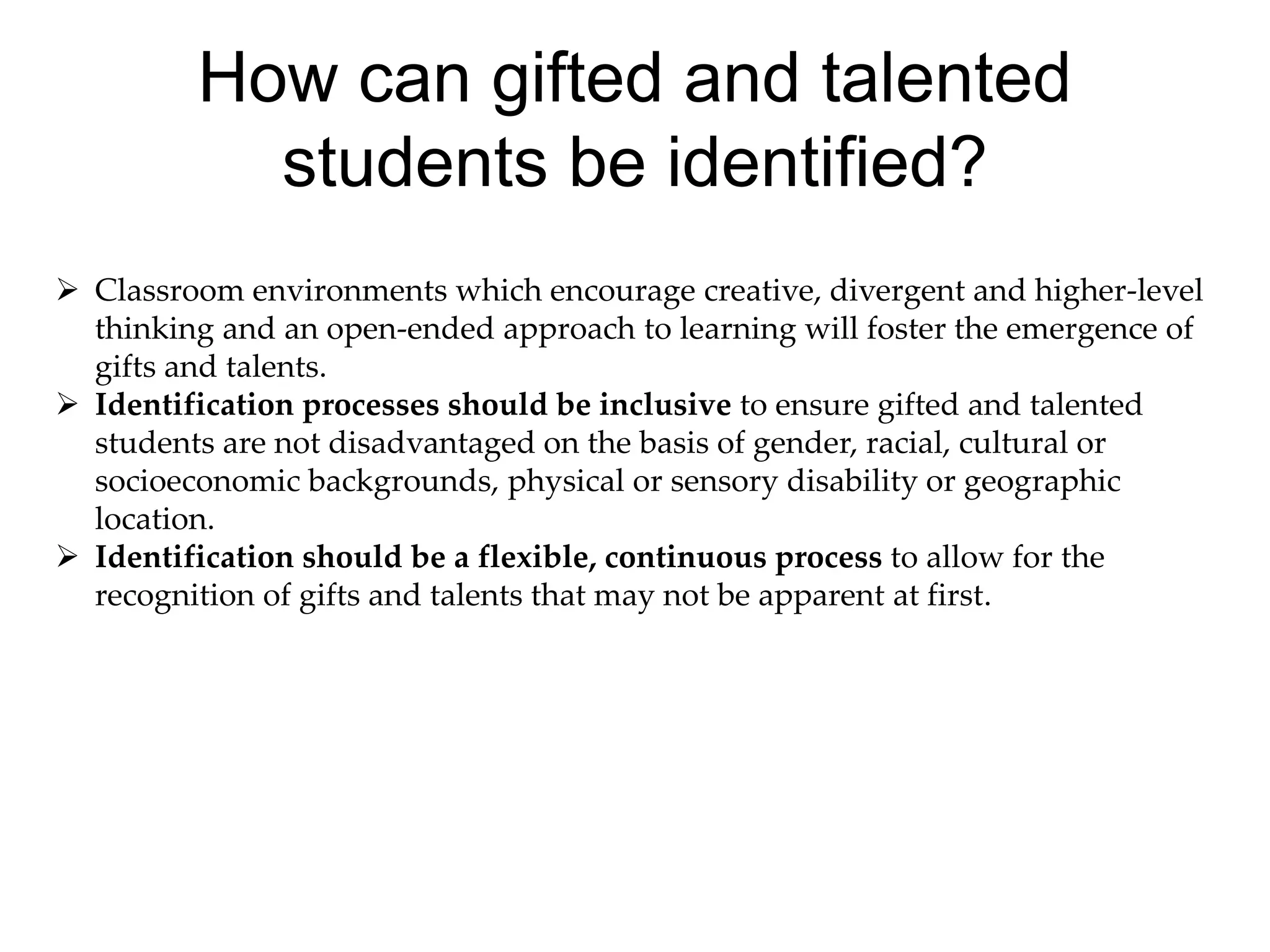 Gifted and Talented Children | PPTX