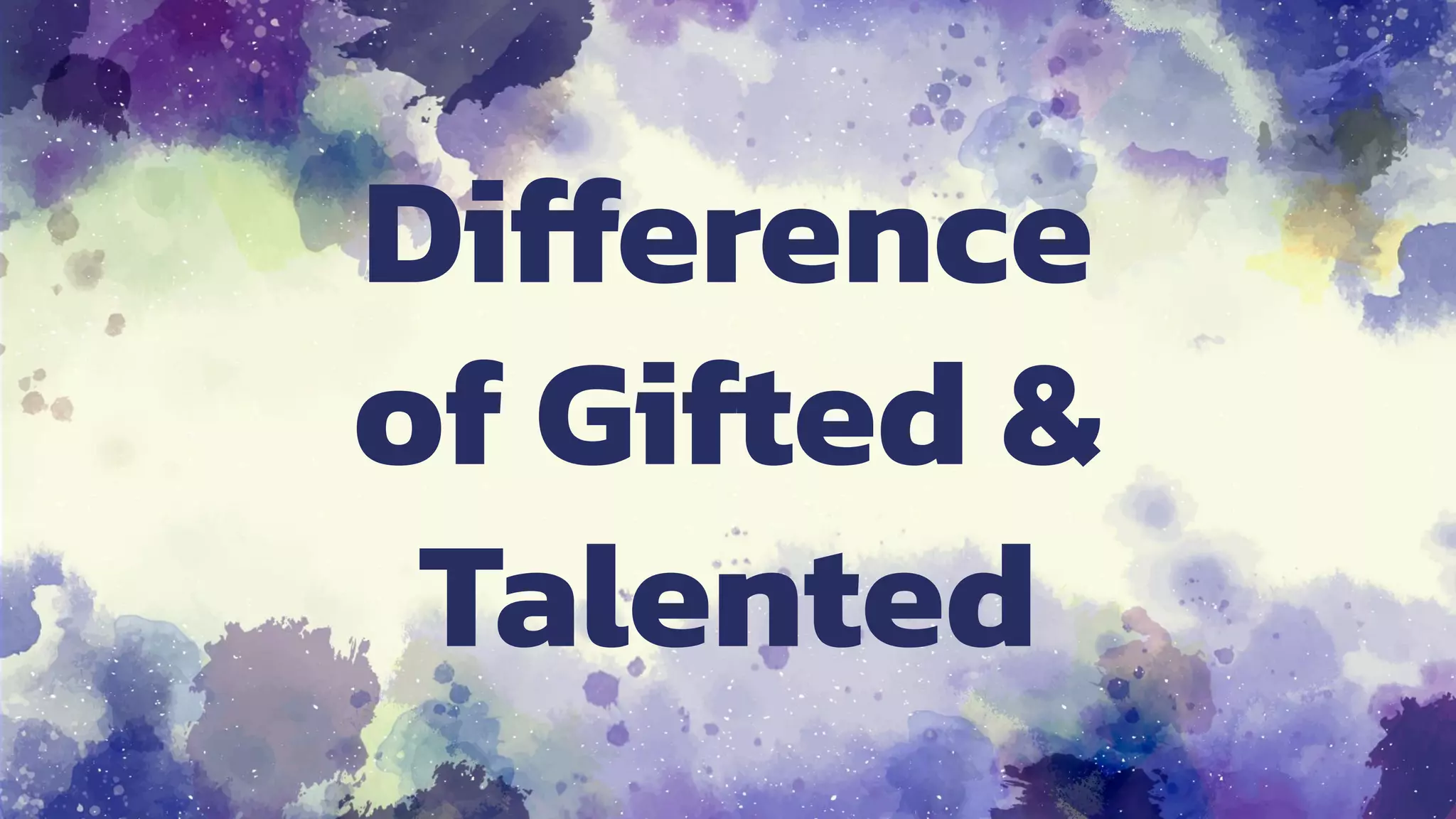 Gifted and Talented Students | PPT
