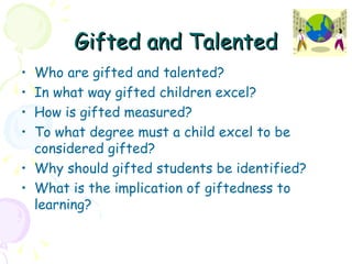 Teaching Gifted And Talented Students | PPT