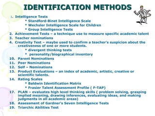 Teaching Gifted And Talented Students | PPT