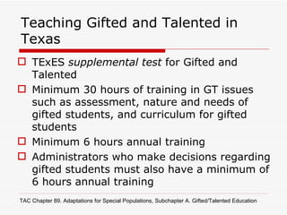 GT in Texas | PPT