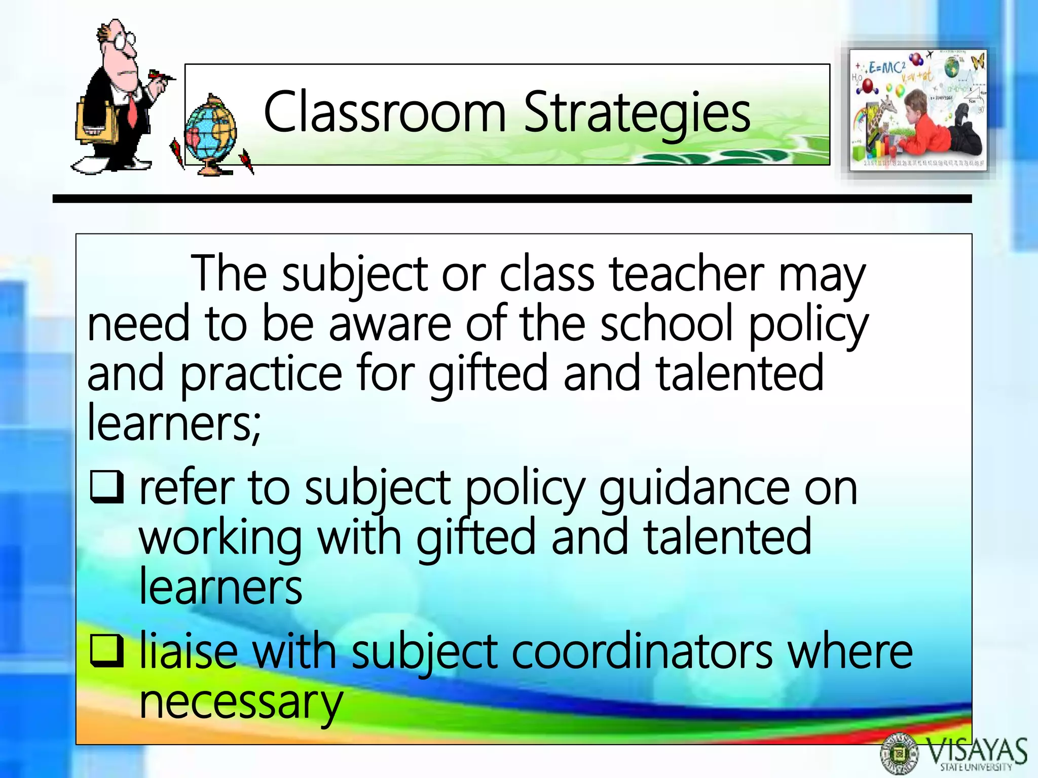 Gifted and Talented Learners | PPTX