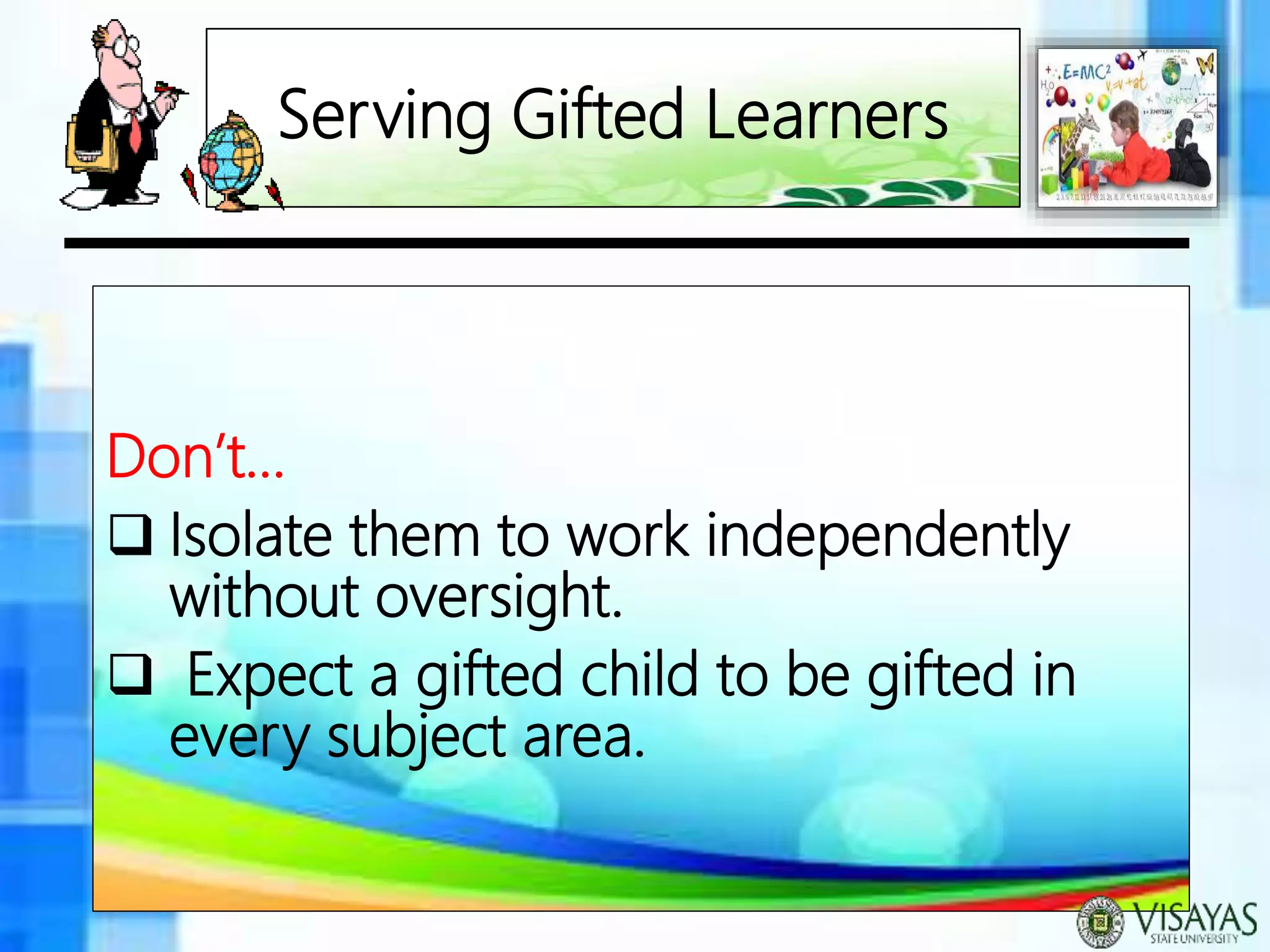Gifted and Talented Learners | PPTX