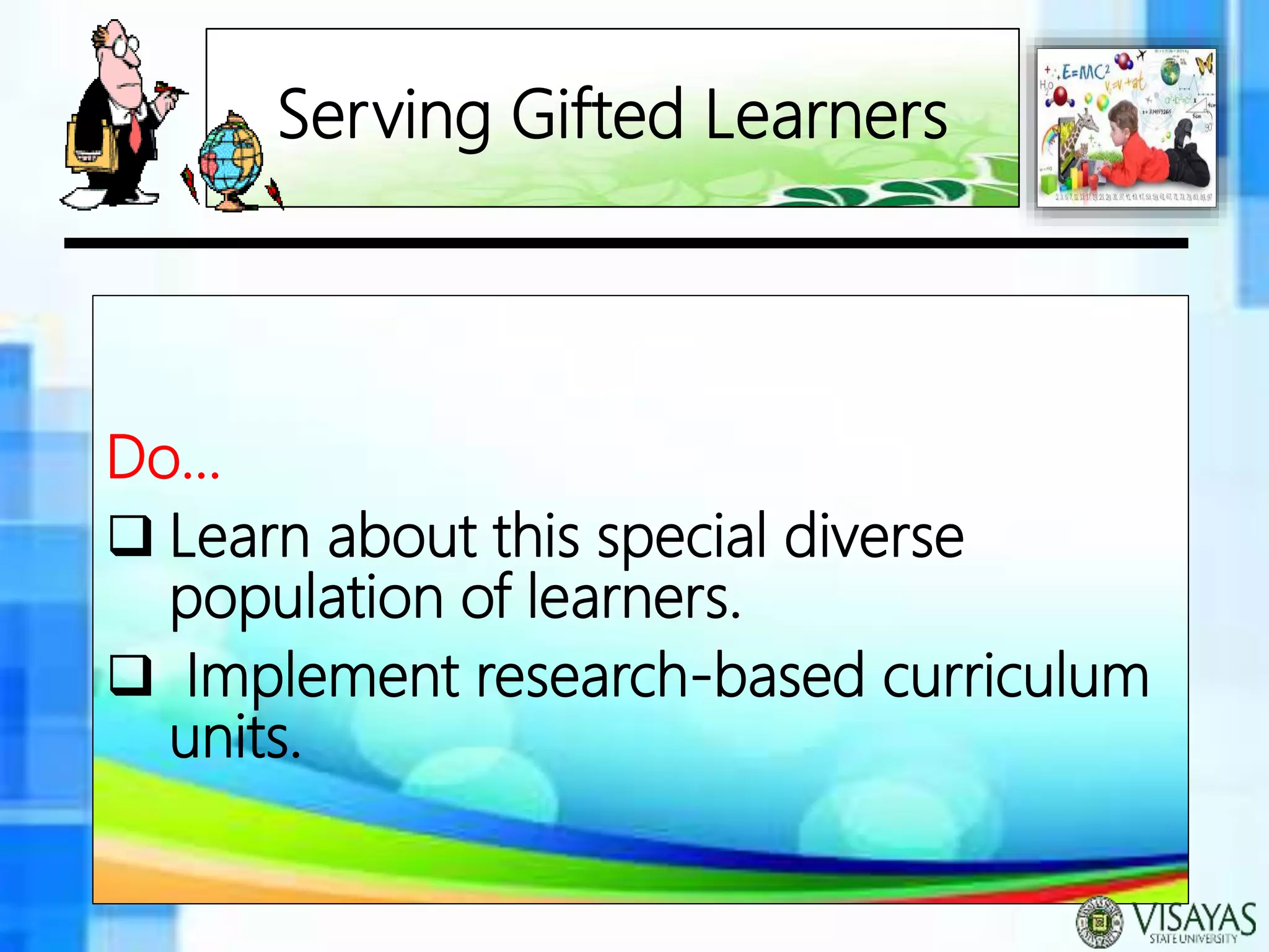 Gifted and Talented Learners | PPTX