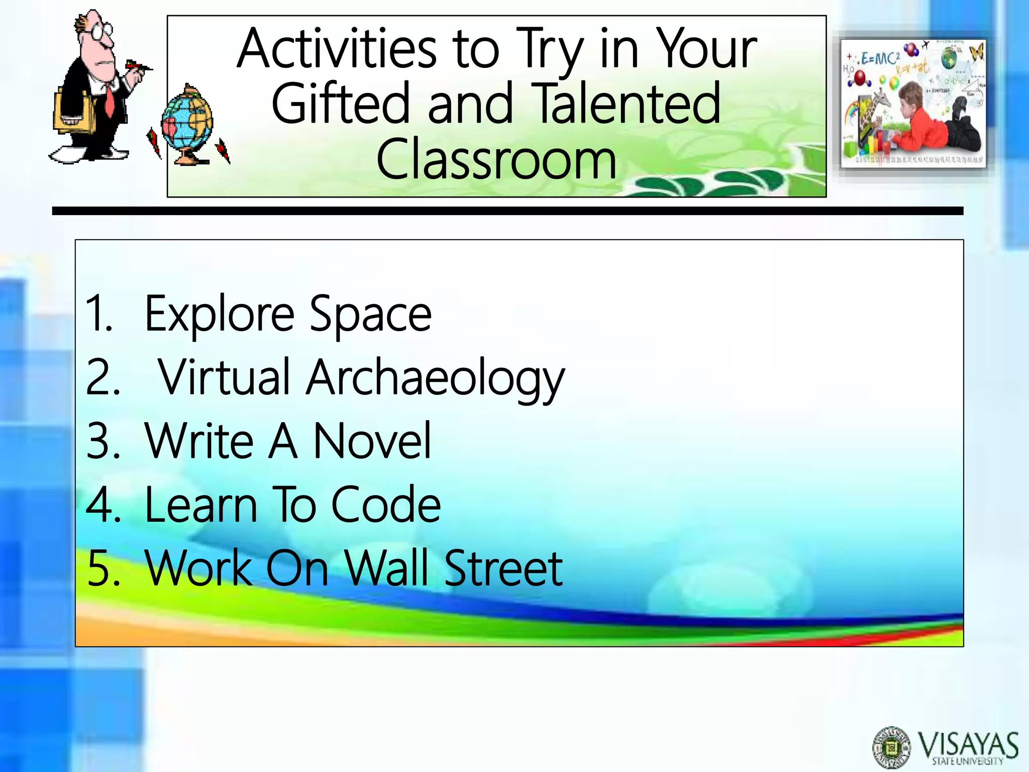 Gifted and Talented Learners | PPTX