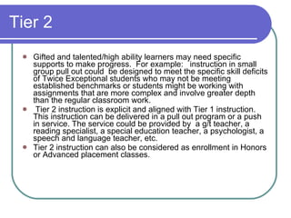 Gifted and Talented | PPT