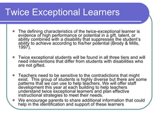 Gifted and Talented | PPT