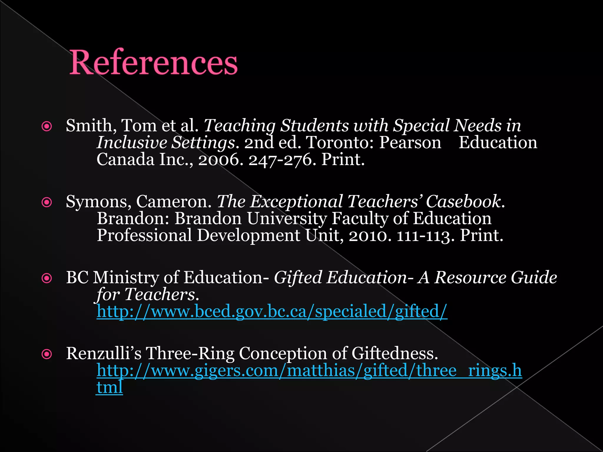 Gifted and Talented Students | PPTX