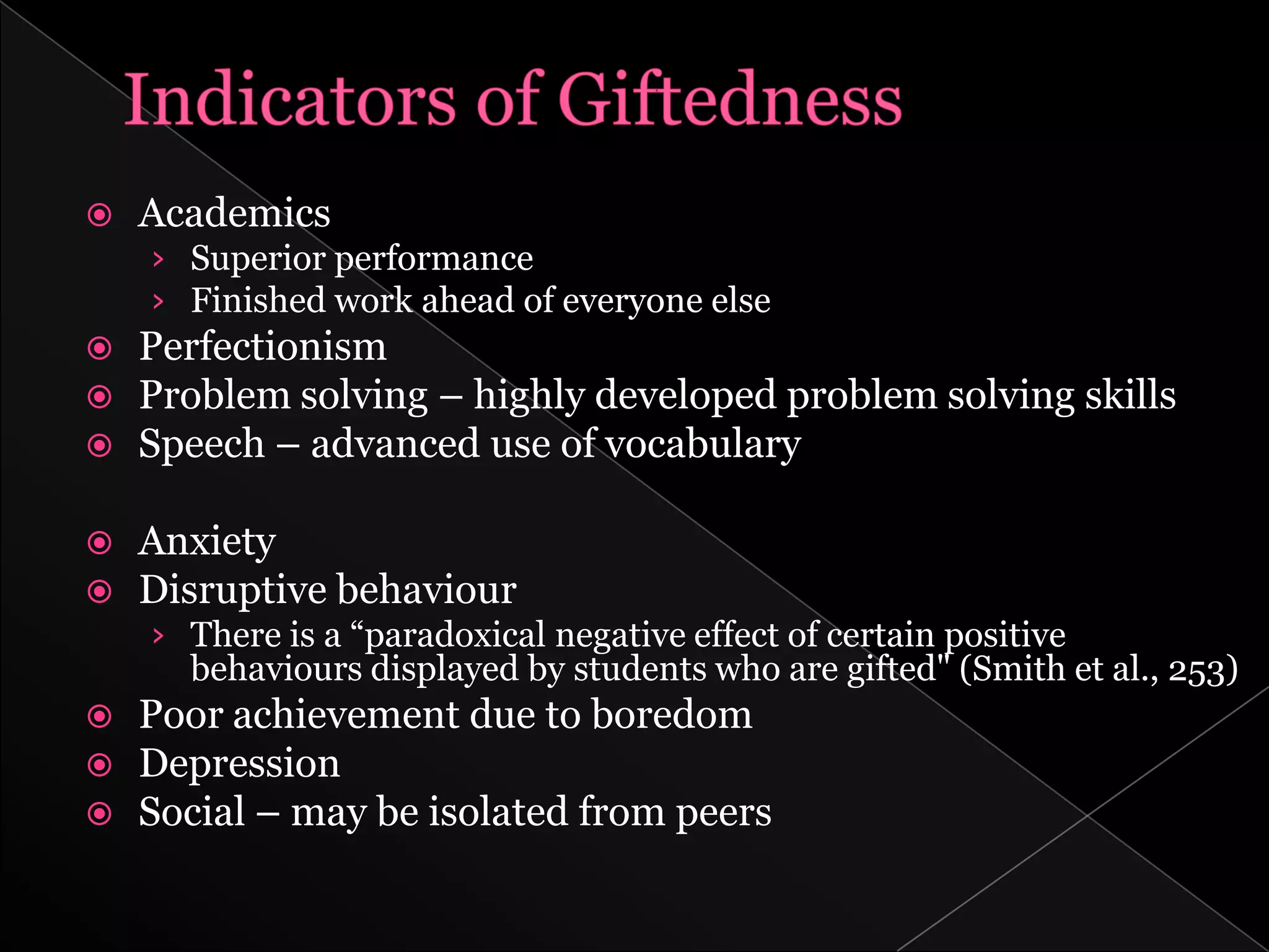 Gifted and Talented Students | PPTX