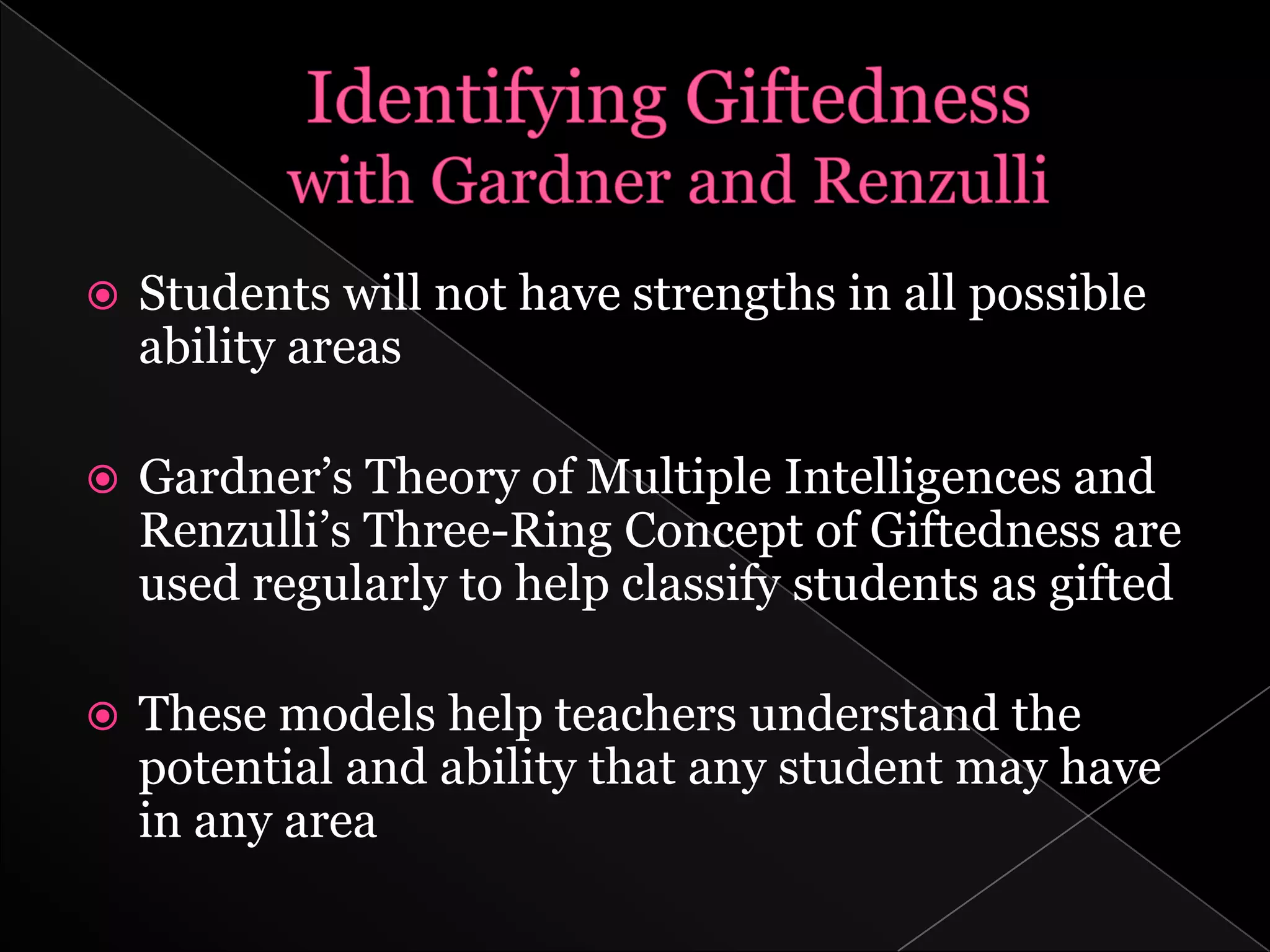 Gifted and Talented Students | PPTX