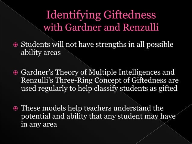 Gifted and Talented Students | PPTX | Special Education | Education