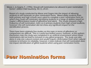 Gifted education | PPT