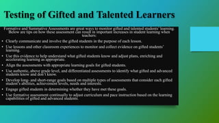 Giftedtalentedprogram | PPTX