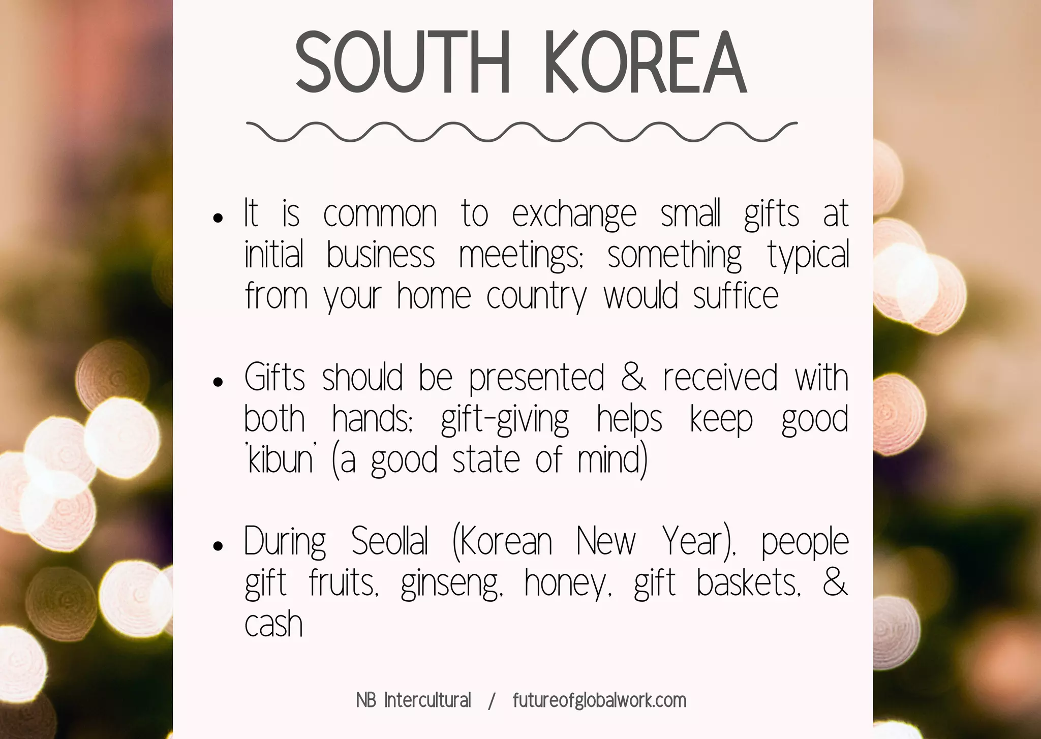 Gift-Giving Traditions from 10 Countries Around the World | PDF