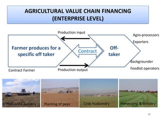Gift mafuleka :cutting edge agric value chain financing | PPTX