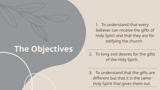 Gift of Holy Spirit.pptx bible and spiritual study | PPTX