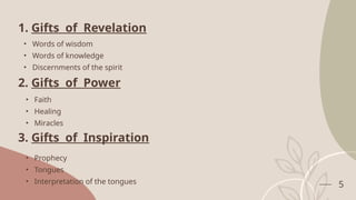 Gift of Holy Spirit.pptx bible and spiritual study | PPTX