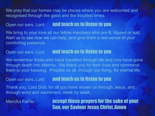 3rd Sunday Epiphany Year C All Age Worship | PPTX