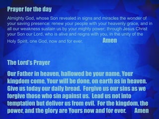 3rd Sunday Epiphany Year C All Age Worship | PPTX