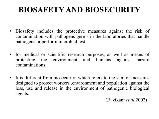 BIOSAFETY AND WASTE MANAGEMENT IN HISTOPATHOLOGY | PPTX