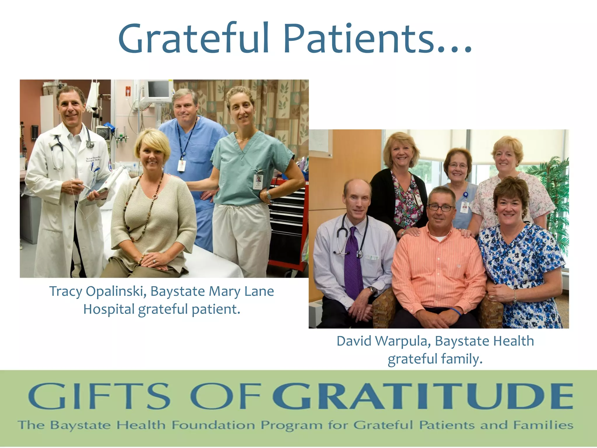 Inspiring "Gifts of Gratitude" in Healthcare | PDF
