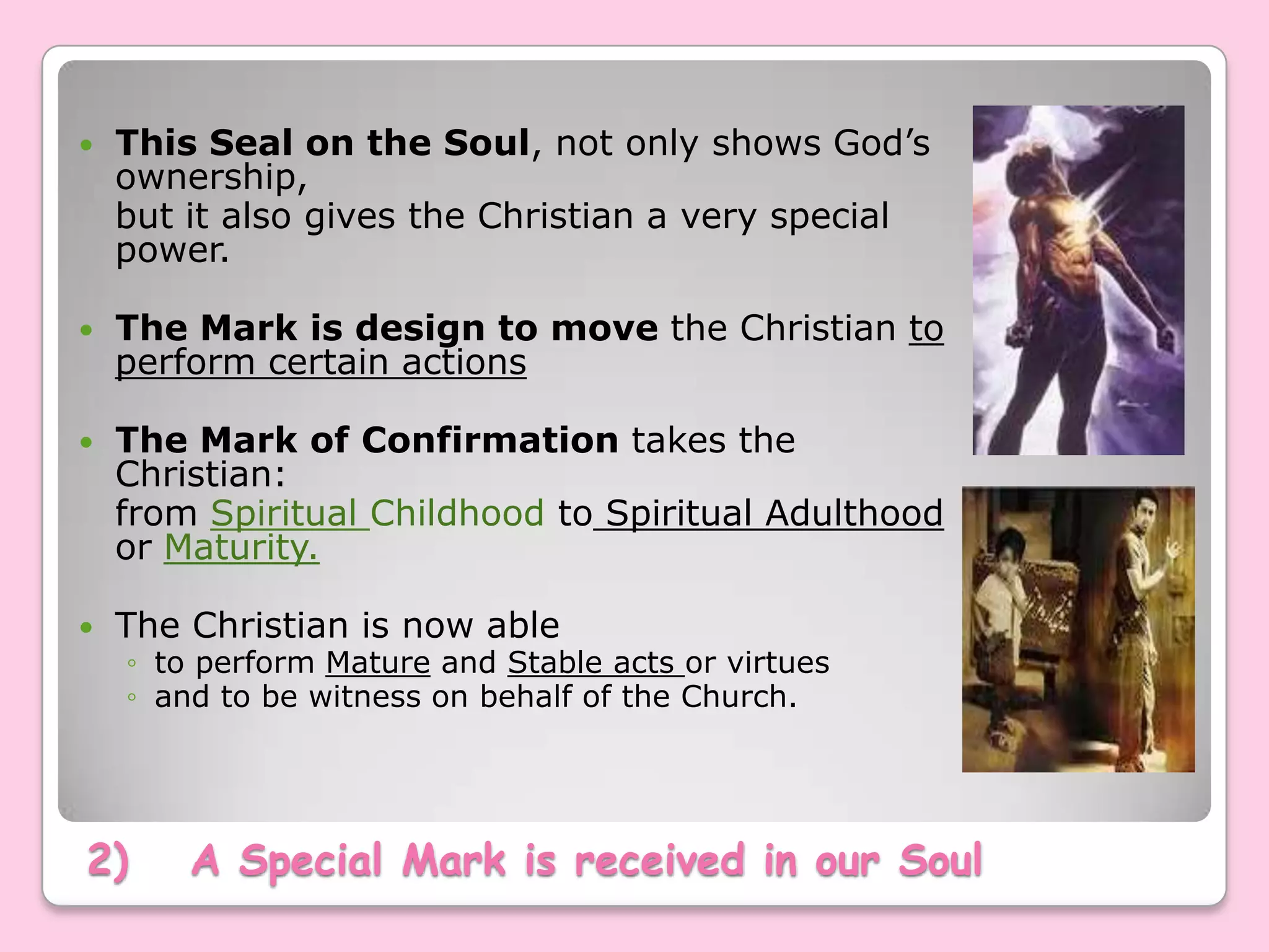 Gifts of the holy spirit & confirmation | PPTX