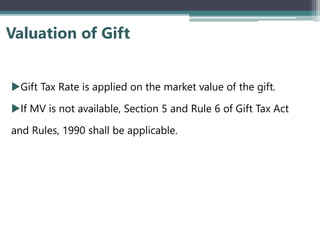 Gift tax presentation | PPTX
