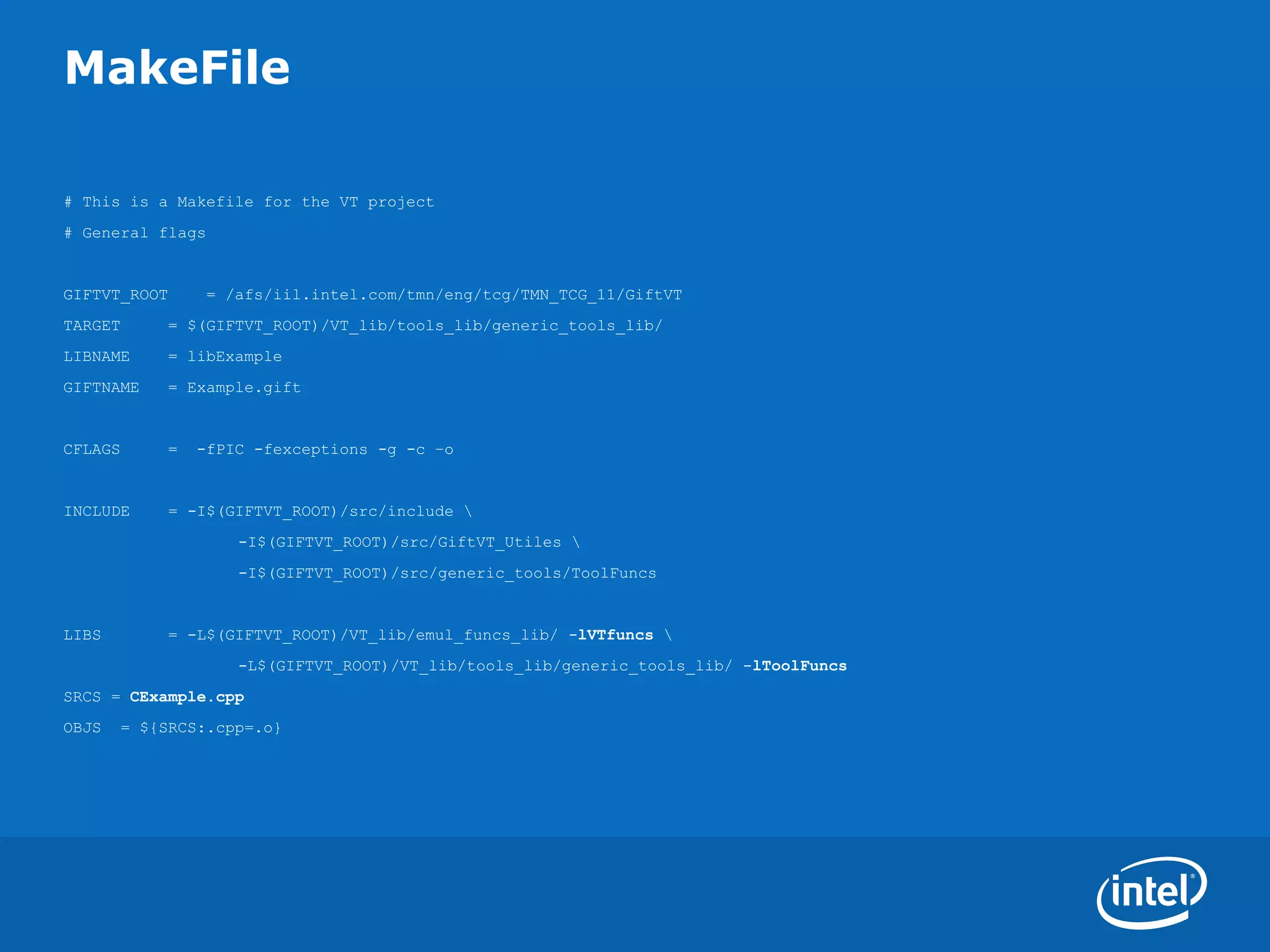 Gift-VT Tools Development Overview | PPT