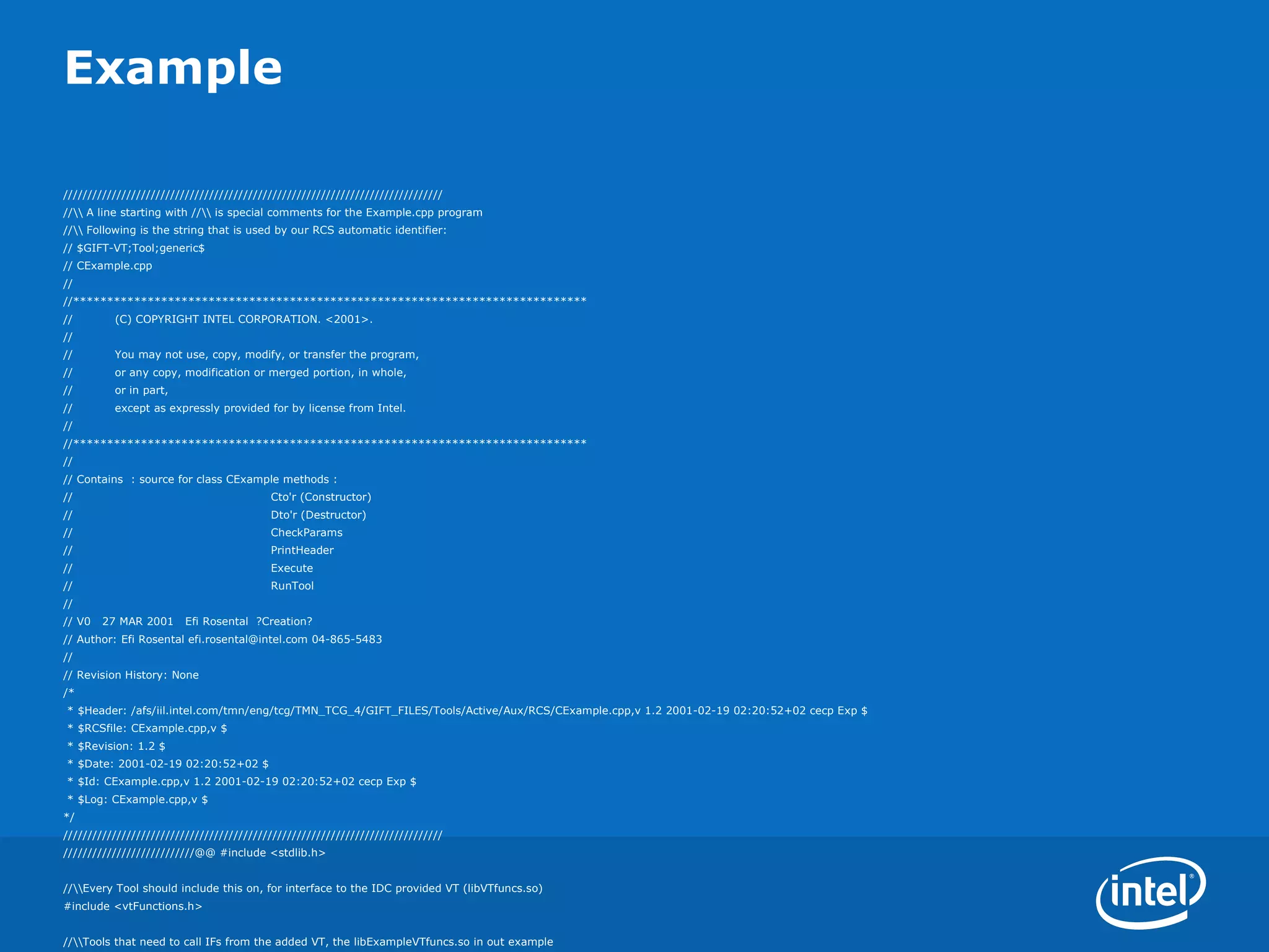 Gift-VT Tools Development Overview | PPT
