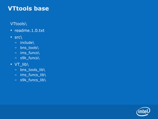 Gift-VT Tools Development Overview | PPT