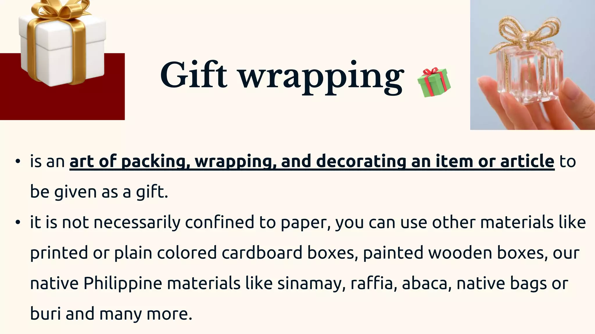 GIFT WRAPPING.pptx
