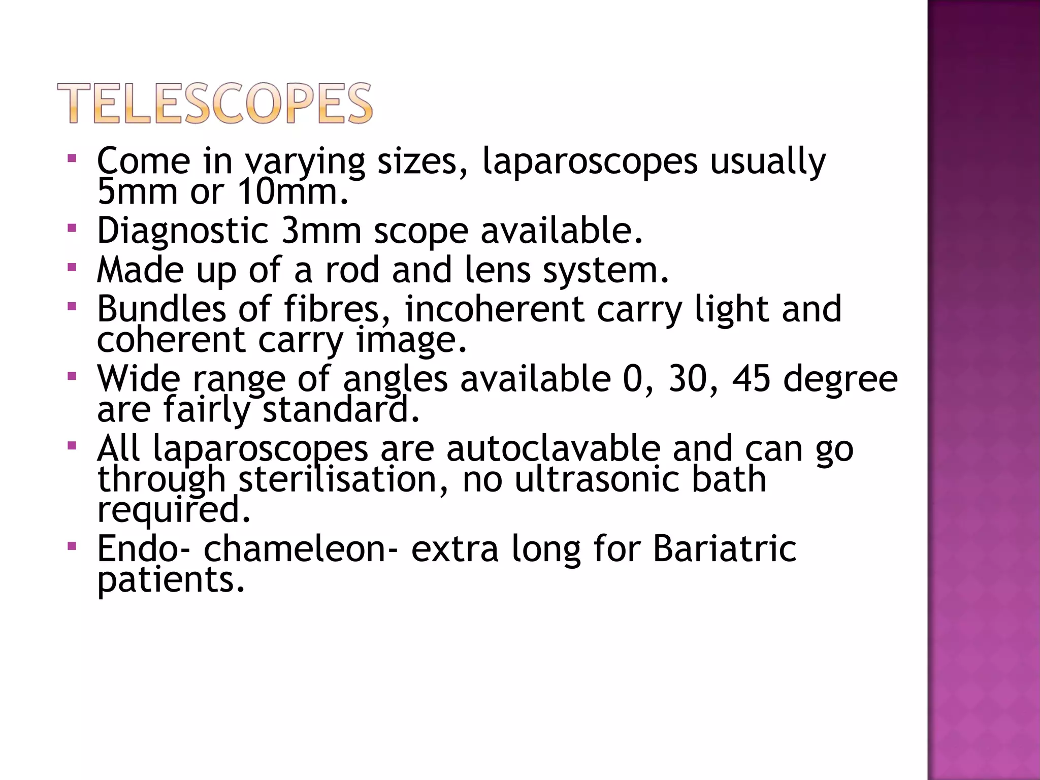 Basics of laparoscopy by Dr.Mohsin Khan | PPT