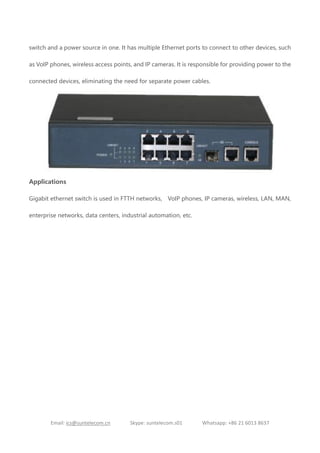 Gigabit Ethernet Switch Address Bottleneck at the Network Edge.pdf